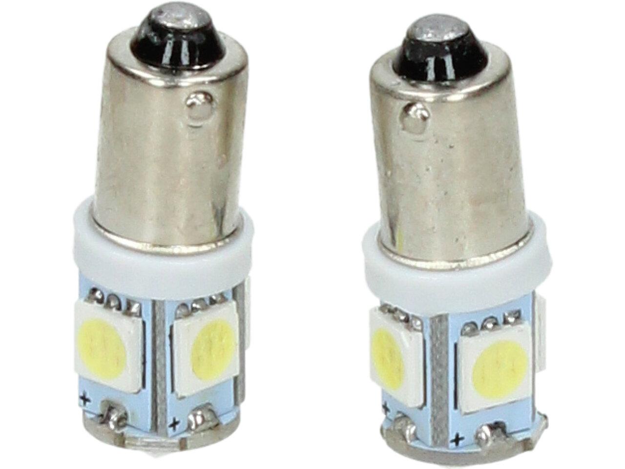 Led Žárovky do auta Ba15s sada 2 kusů Bílá 1W BU-679 za 79 Kč Skladem